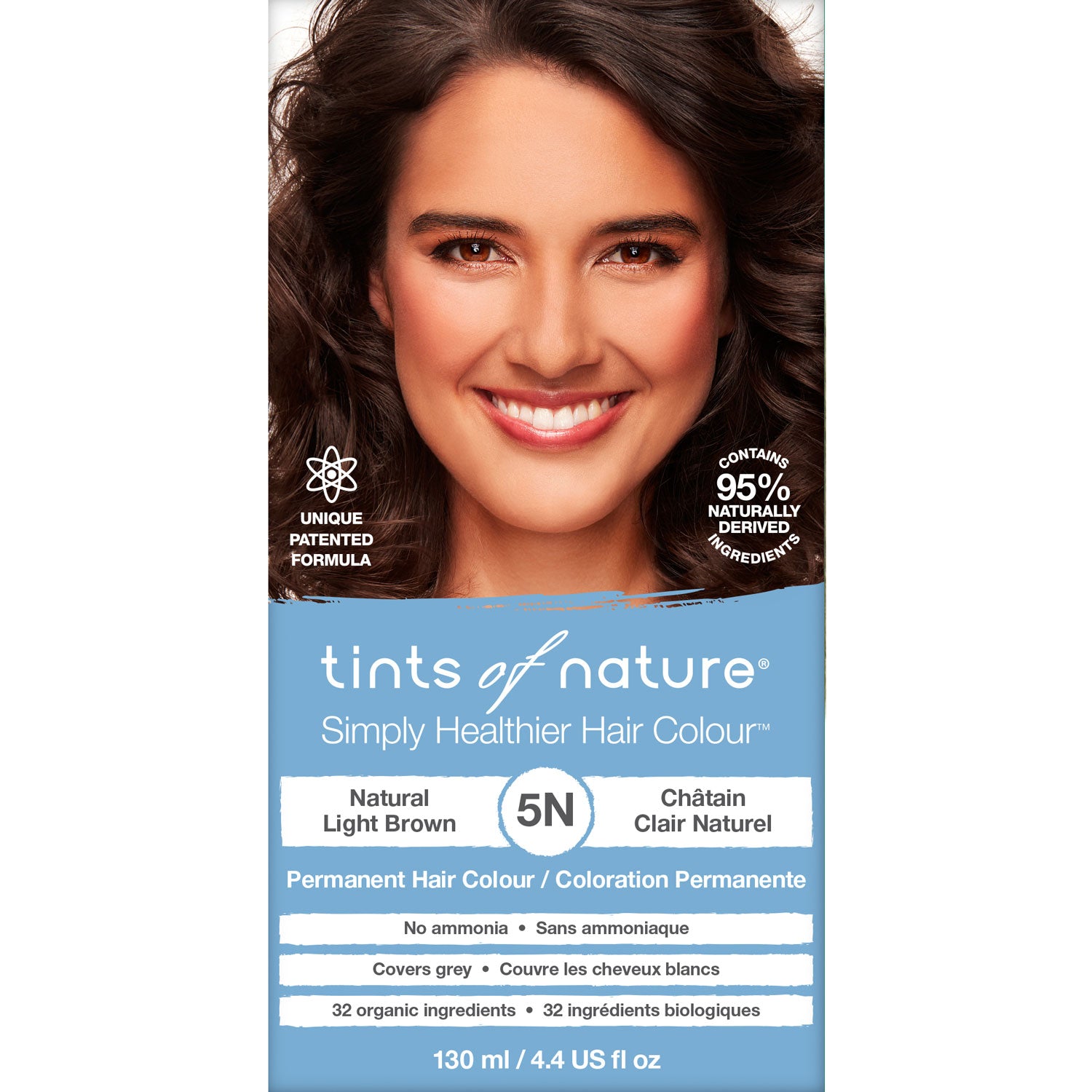 5N Natural Light Brown Permanent Hair Dye - Nature's Sunshine Products ...