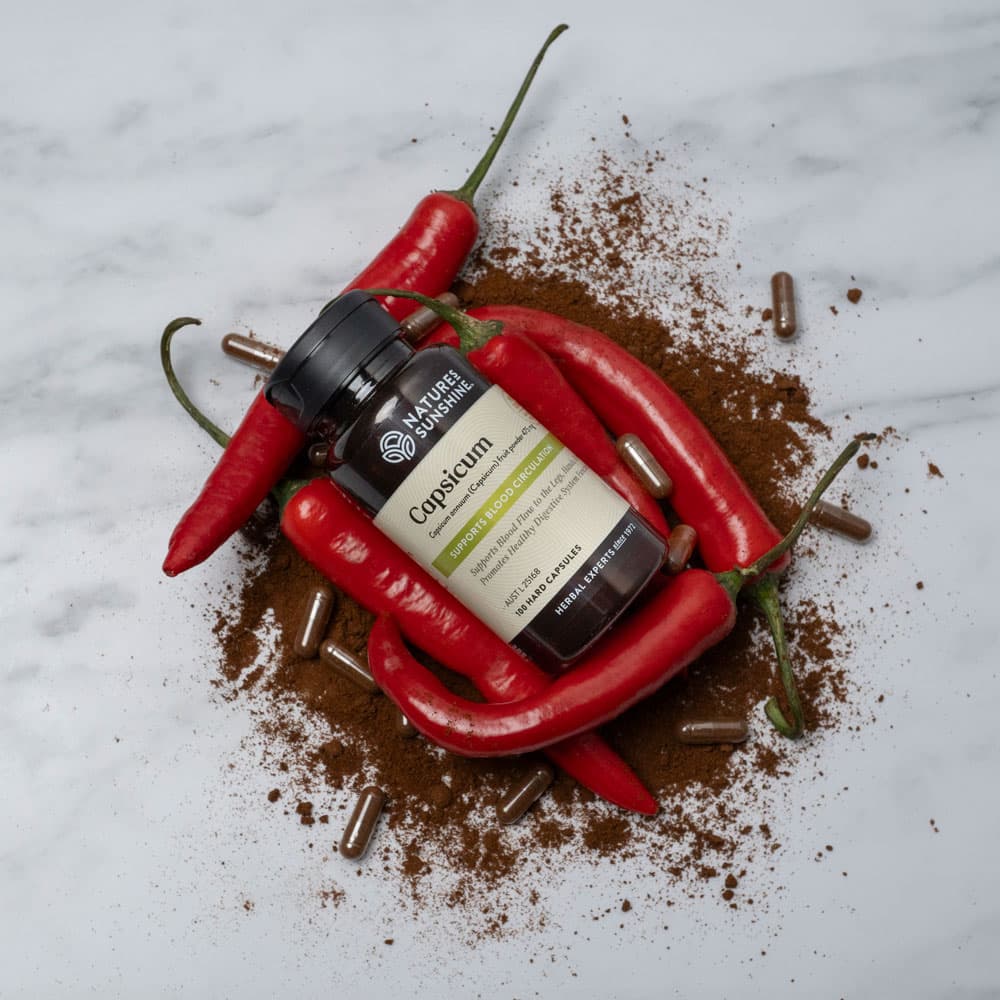 Capsicum (Cayenne Pepper) - Nature's Sunshine Products of Australia