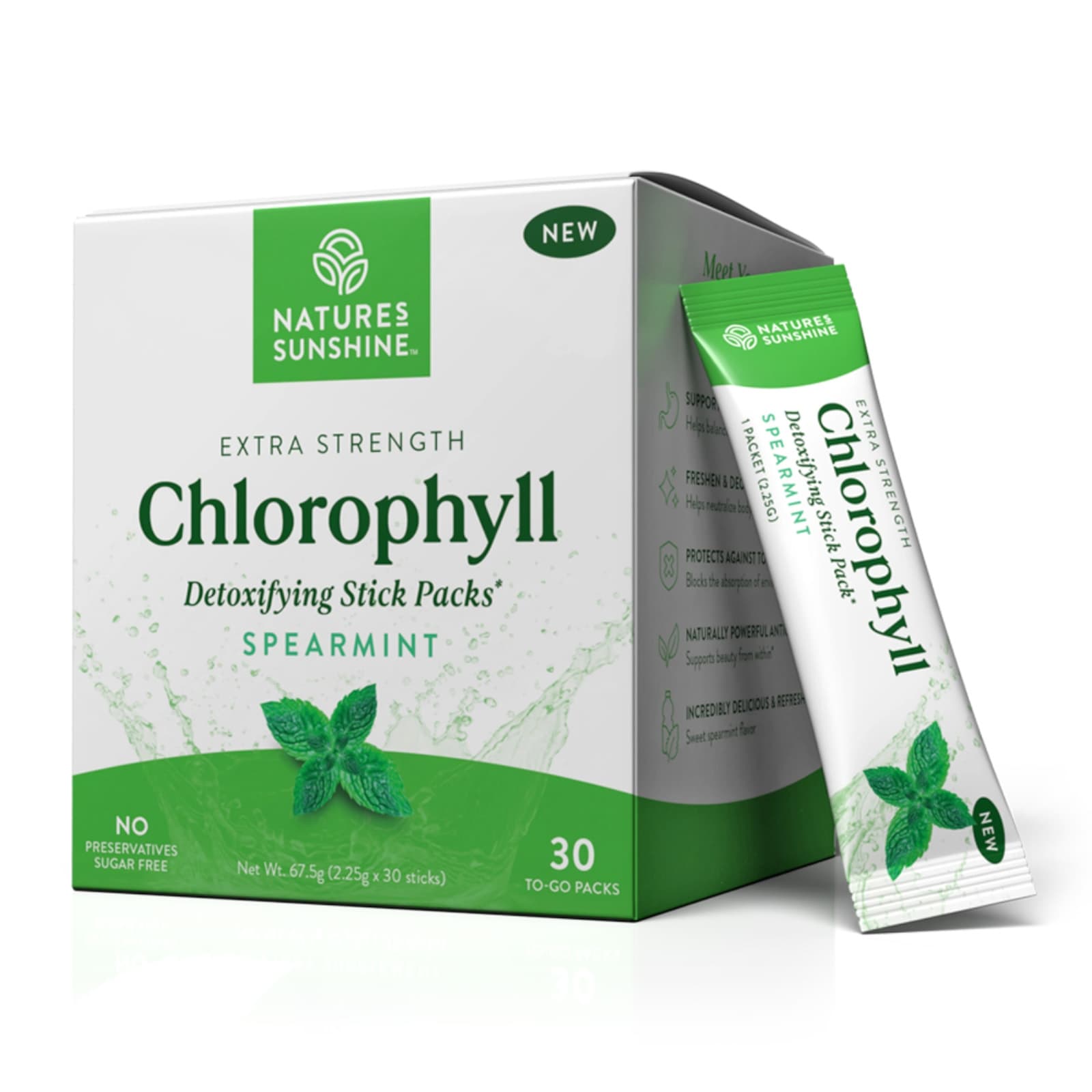 Chlorophyll Stick Pack - Nature's Sunshine Products of Australia